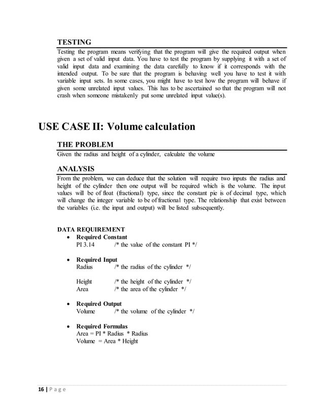 Csc 102 lecture note(introduction to problem solving) | DOCX | IT and ...