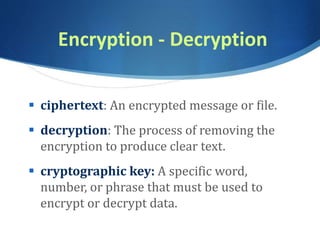 CSC103 Digital Security | PPT