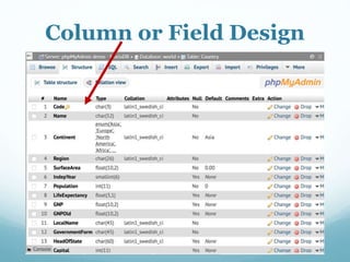 CSC 103 Databases Overview | PPT