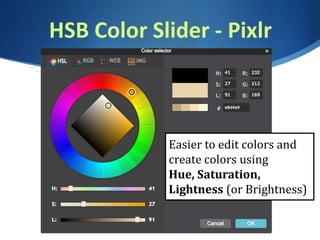 CSC103 Digital Images, Pixels, RGB Colors | PPTX