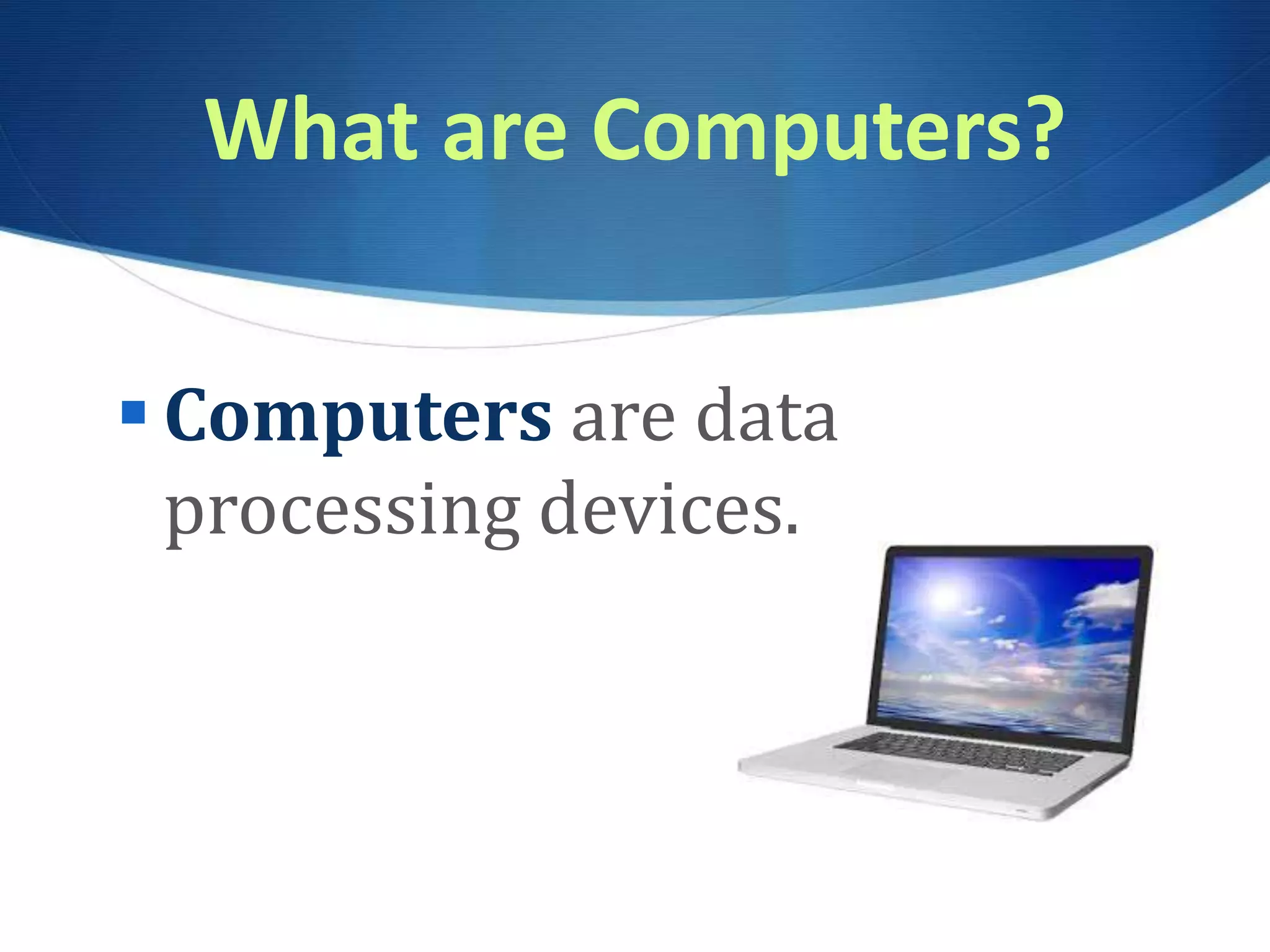 CSC 103 Basic Computing Processes & Hardware | PPTX