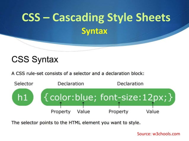CSC103 Web Technologies: HTML, CSS, JS | PPT