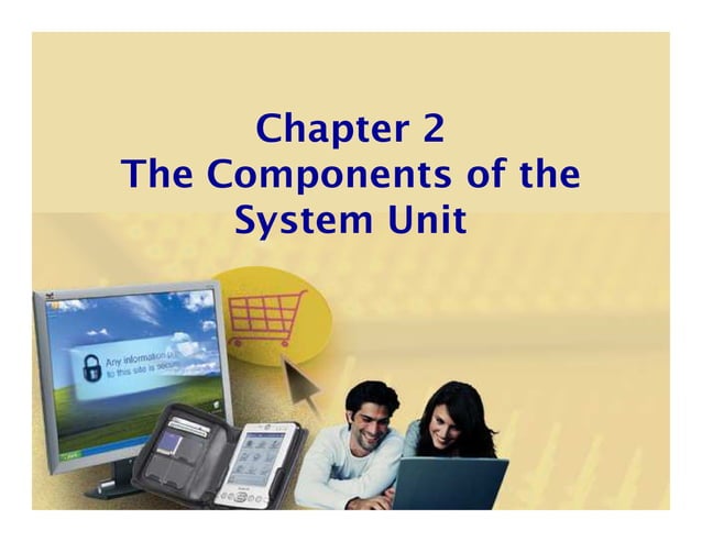 CSC1100 - Chapter02 - Components of the System Unit | PPT