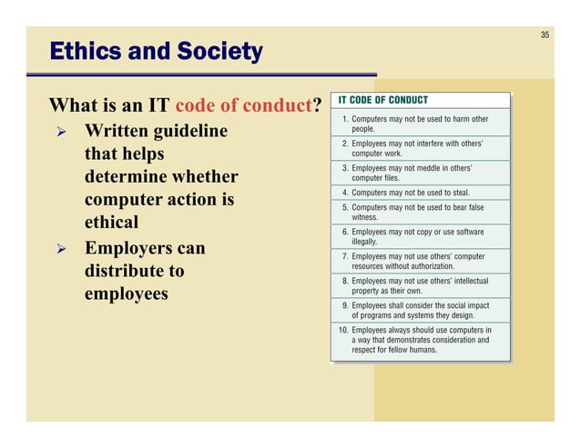 CSC1100 - Chapter09 - Computer Security, Ethics and Privacy | PPT