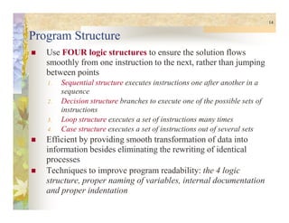 CSC1100 - Chapter12 - Flow Charts | PPT