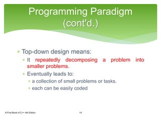 Csc1100 lecture01 ch01 pt2-paradigm (1) | PPTX