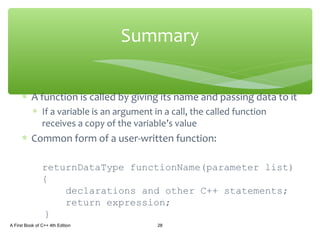 Csc1100 lecture06 ch06_pt2 | PPT