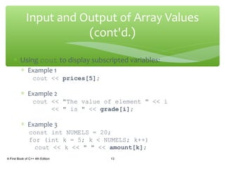 Csc1100 lecture07 ch07_pt1-1 | PPT