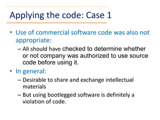 Professional Ethics and Codes of Conduct | PPT