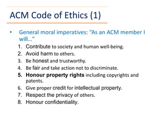 Professional Ethics and Codes of Conduct | PPT