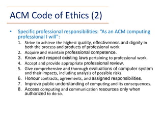 Professional Ethics and Codes of Conduct | PPT