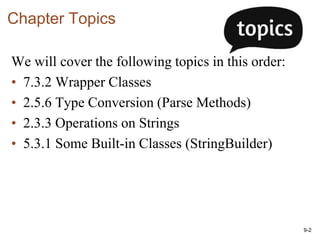 CSC128_Part_1_WrapperClassesAndStrings_CenBNcj.ppt
