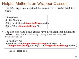 CSC128_Part_1_WrapperClassesAndStrings_CenBNcj.ppt