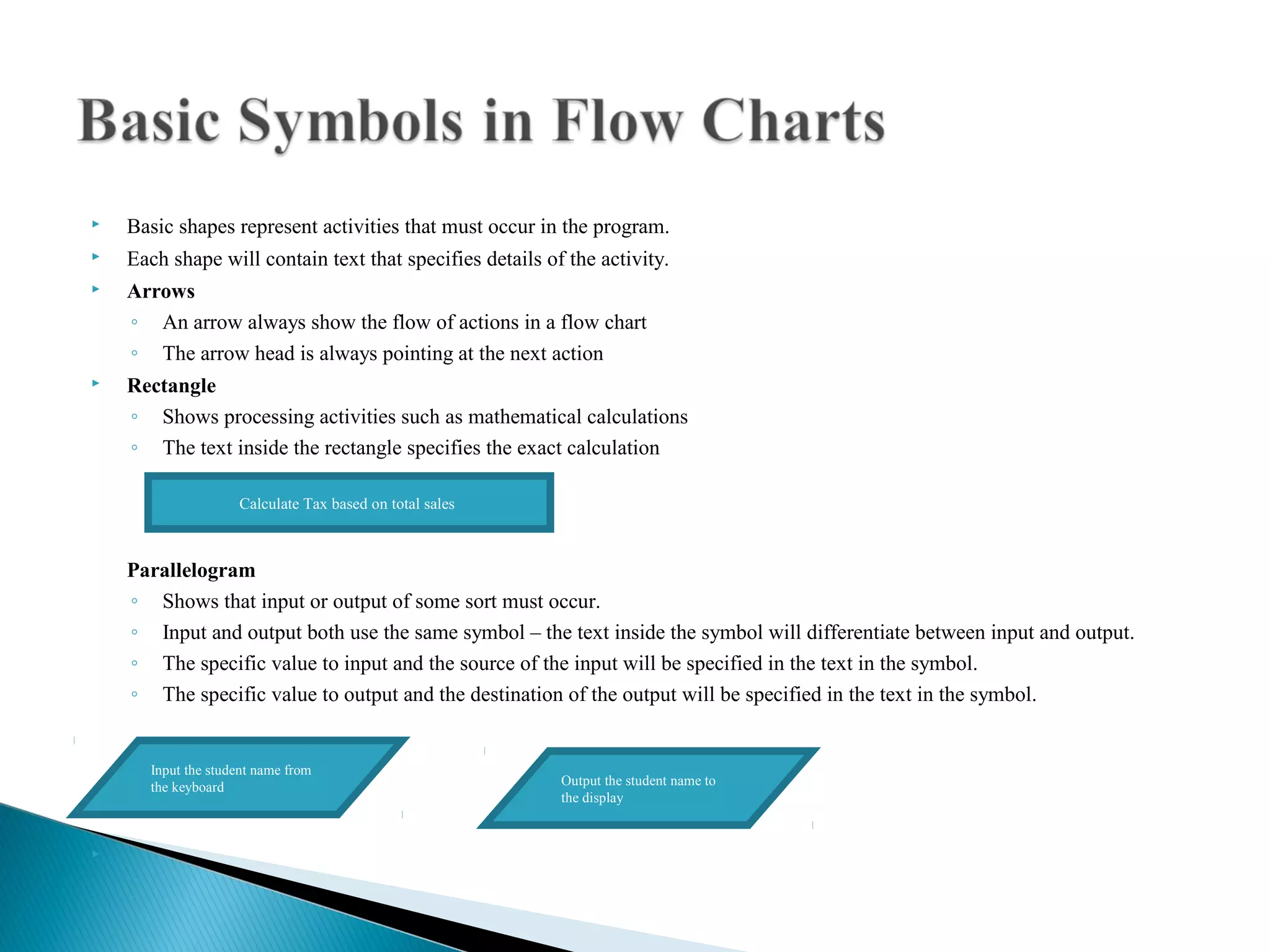Csc 130 class 2 problem analysis and flow charts(2) | PPT
