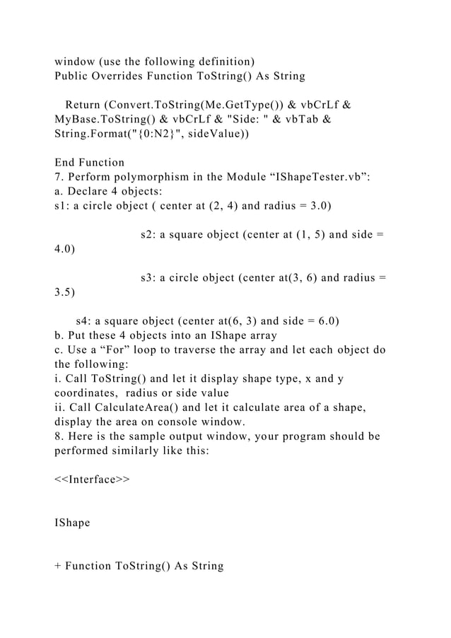 CSC139 Chapter 10 Lab Assignment (2)PolymorphismObjectivesIn.docx