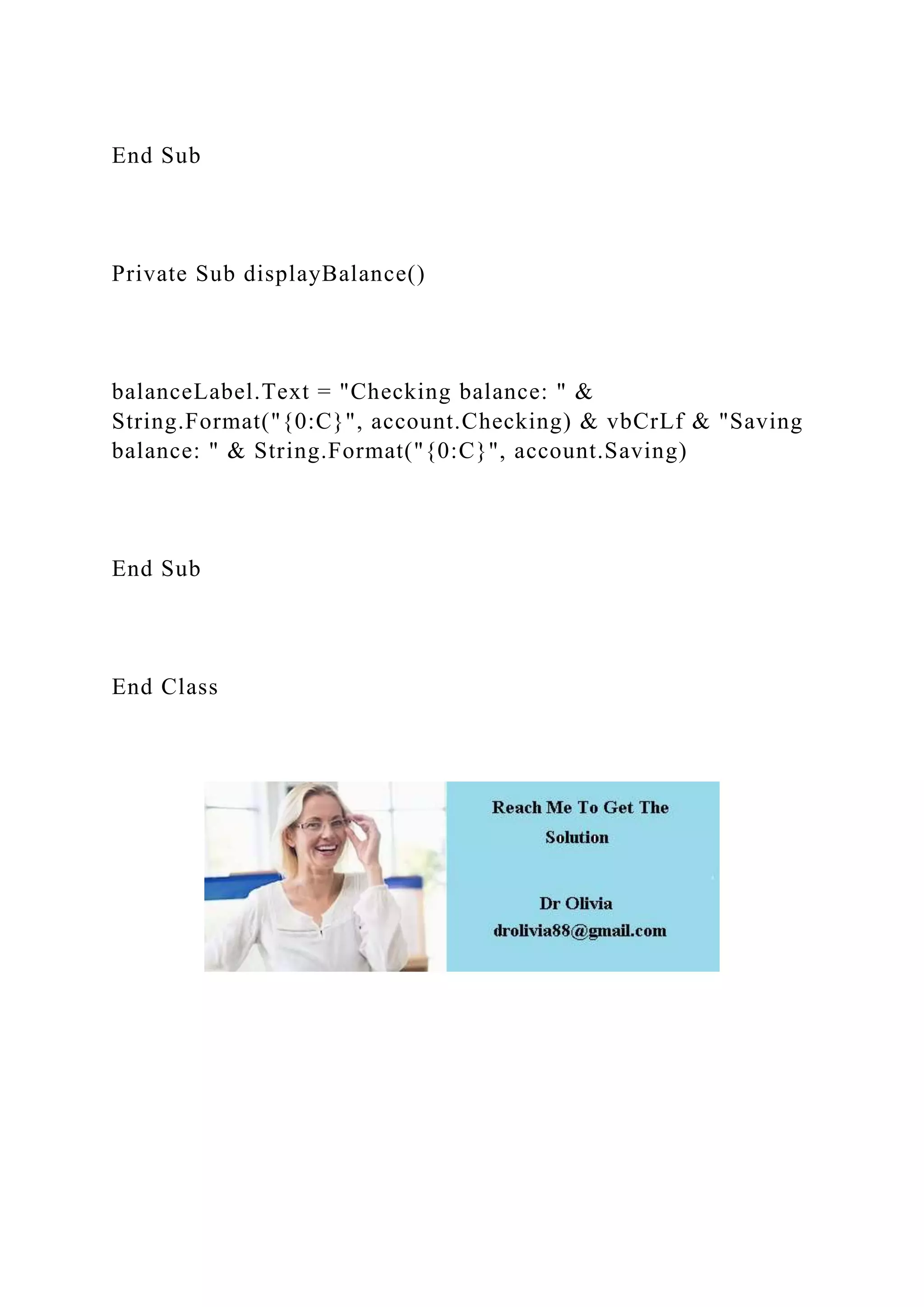 CSC139 Chapter 9 Lab Assignments (1) Classes and Obj.docx | Consumer Banking | Personal Finance