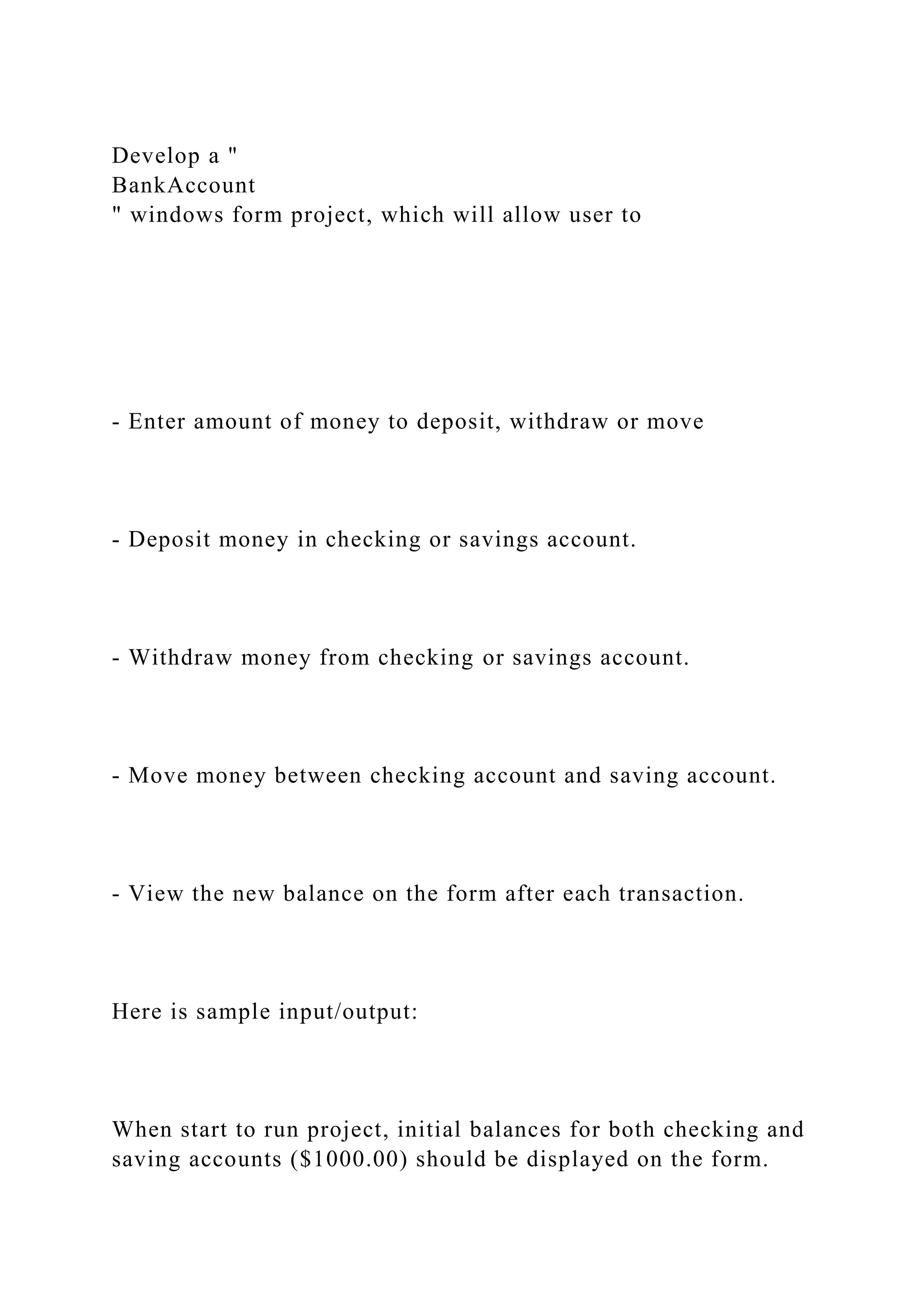 CSC139 Chapter 9 Lab Assignments (1) Classes and Obj.docx | Consumer Banking | Personal Finance