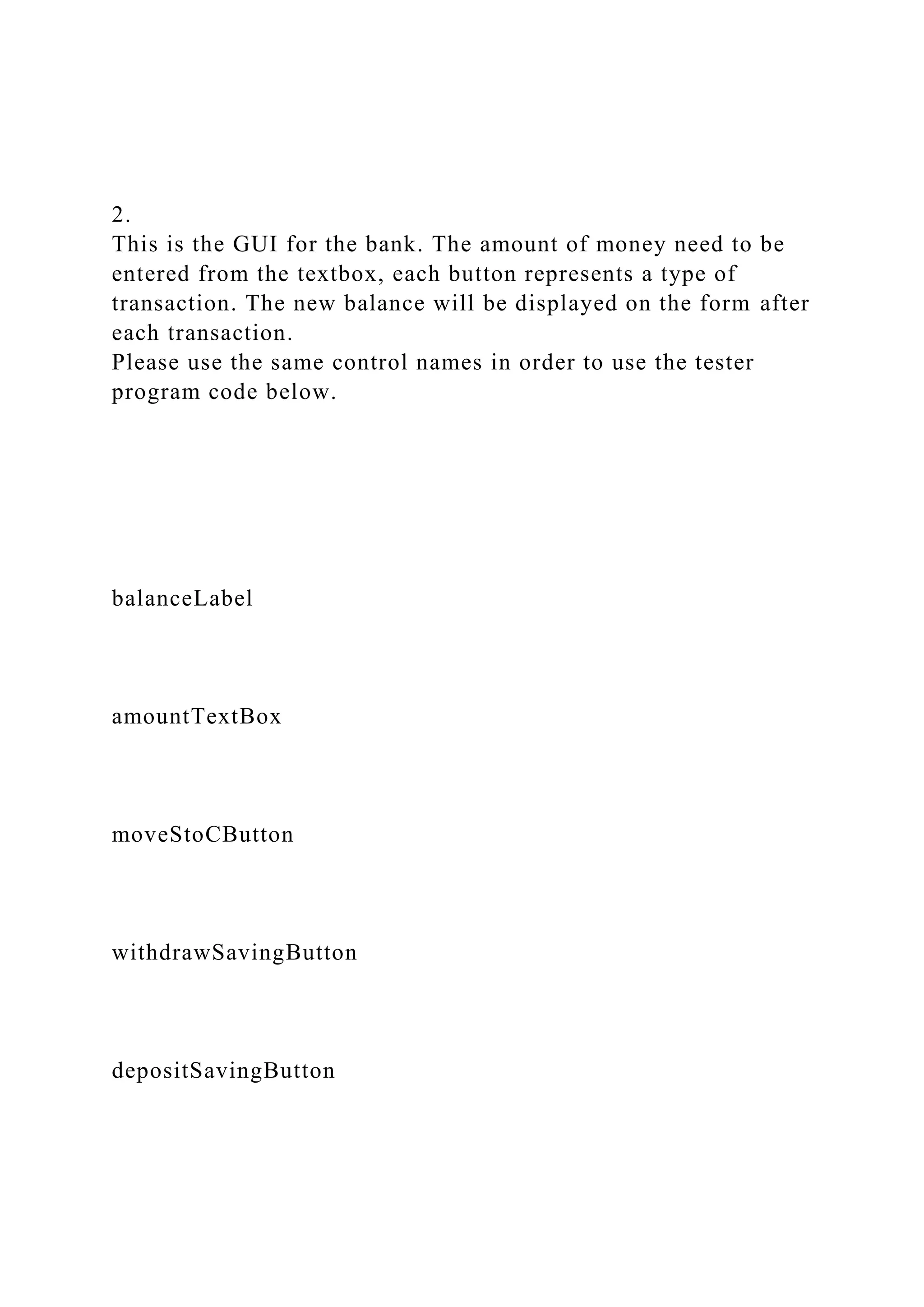 CSC139 Chapter 9 Lab Assignments (1) Classes and Obj.docx | Consumer Banking | Personal Finance