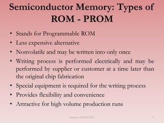 Csc1401 lecture06 - internal memory | PDF | Data Storage and ...