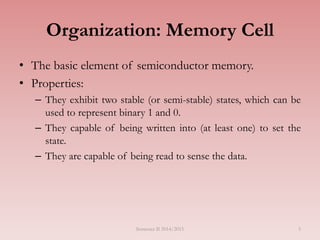 Csc1401 lecture06 - internal memory | PDF | Data Storage and ...