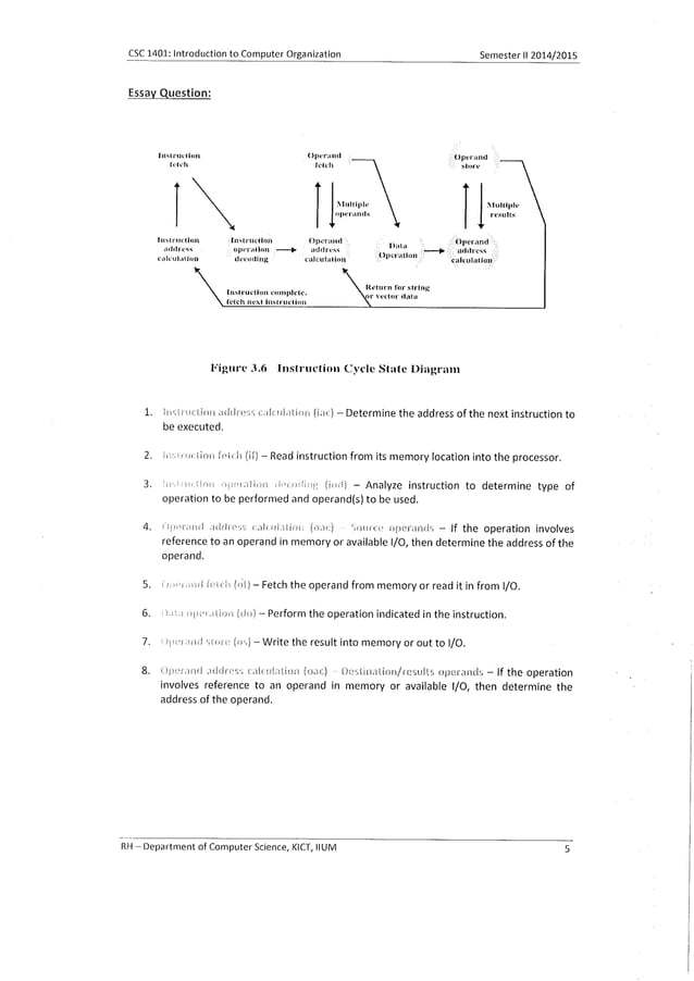 Csc1401 q1 - sect3 - answers scheme | PDF