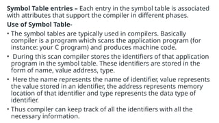 CSC 204 PASSES IN COMPILER CONSTURCTION.pptx | Programming Languages | Computing