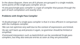 CSC 204 PASSES IN COMPILER CONSTURCTION.pptx | Programming Languages | Computing