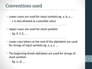 push down automata | PPT