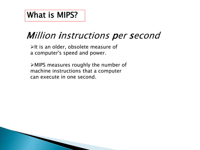 MIPS Implementation and pipelining | PPTX