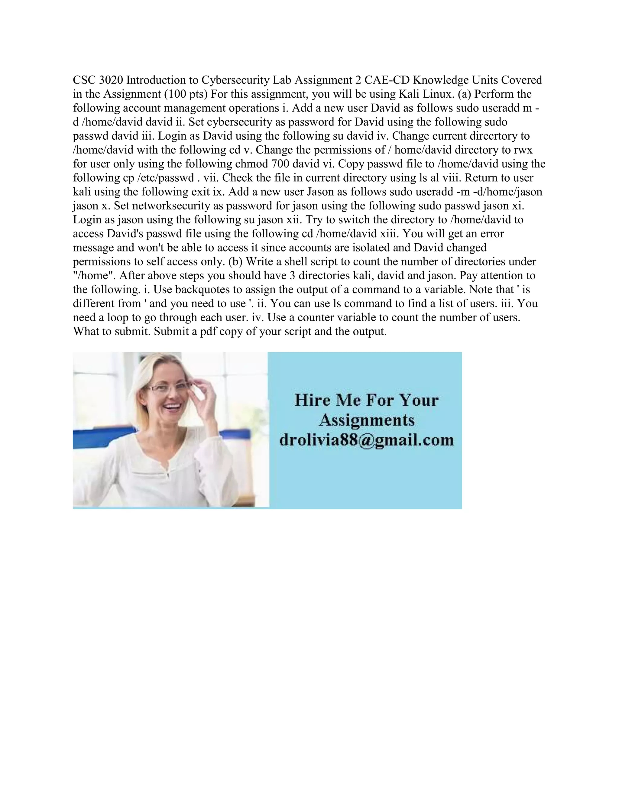 CSC 3020 Introduction to Cybersecurity Lab Assignment 2 CAE-CD Knowled.docx