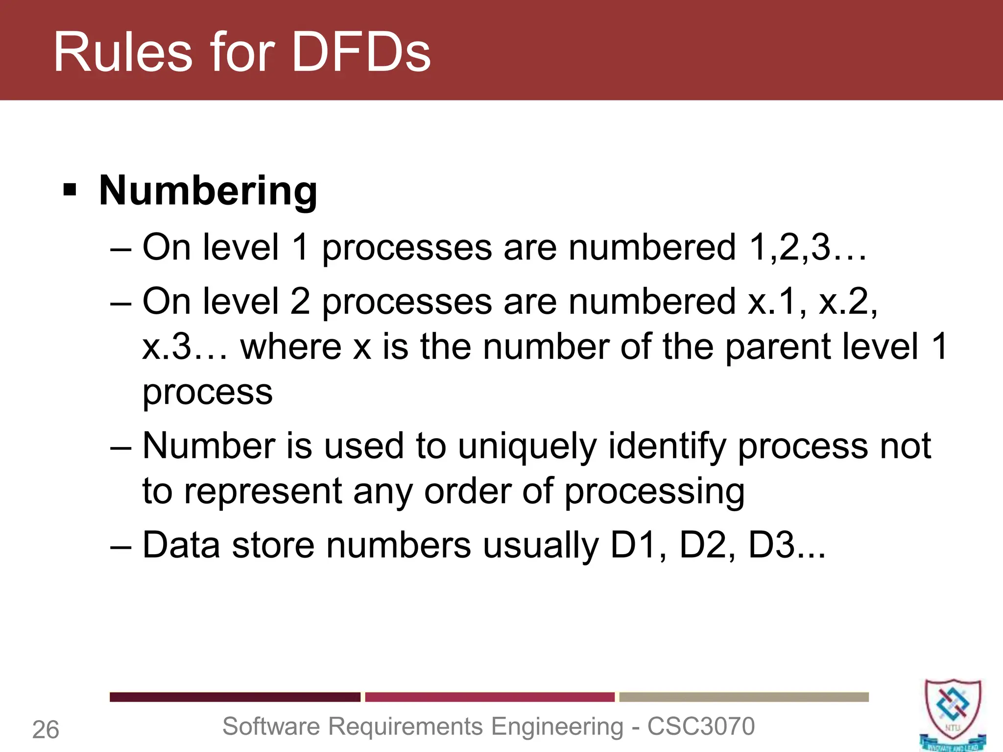 CSC3070 - Lecture 19 (Data Flow Diagram - I).pptx | Databases | Computer Software and Applications