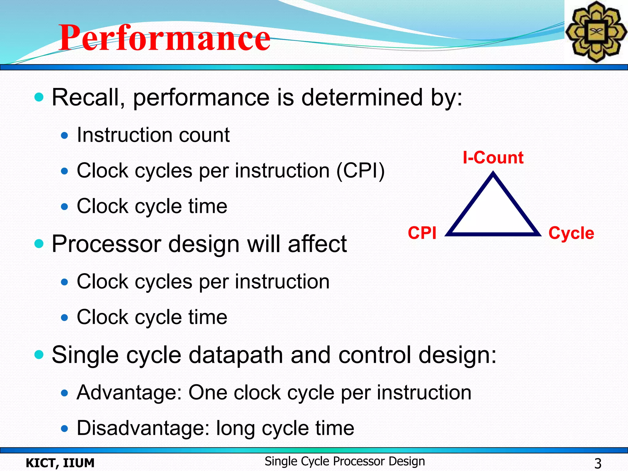 Single Cycle Processing | PPT