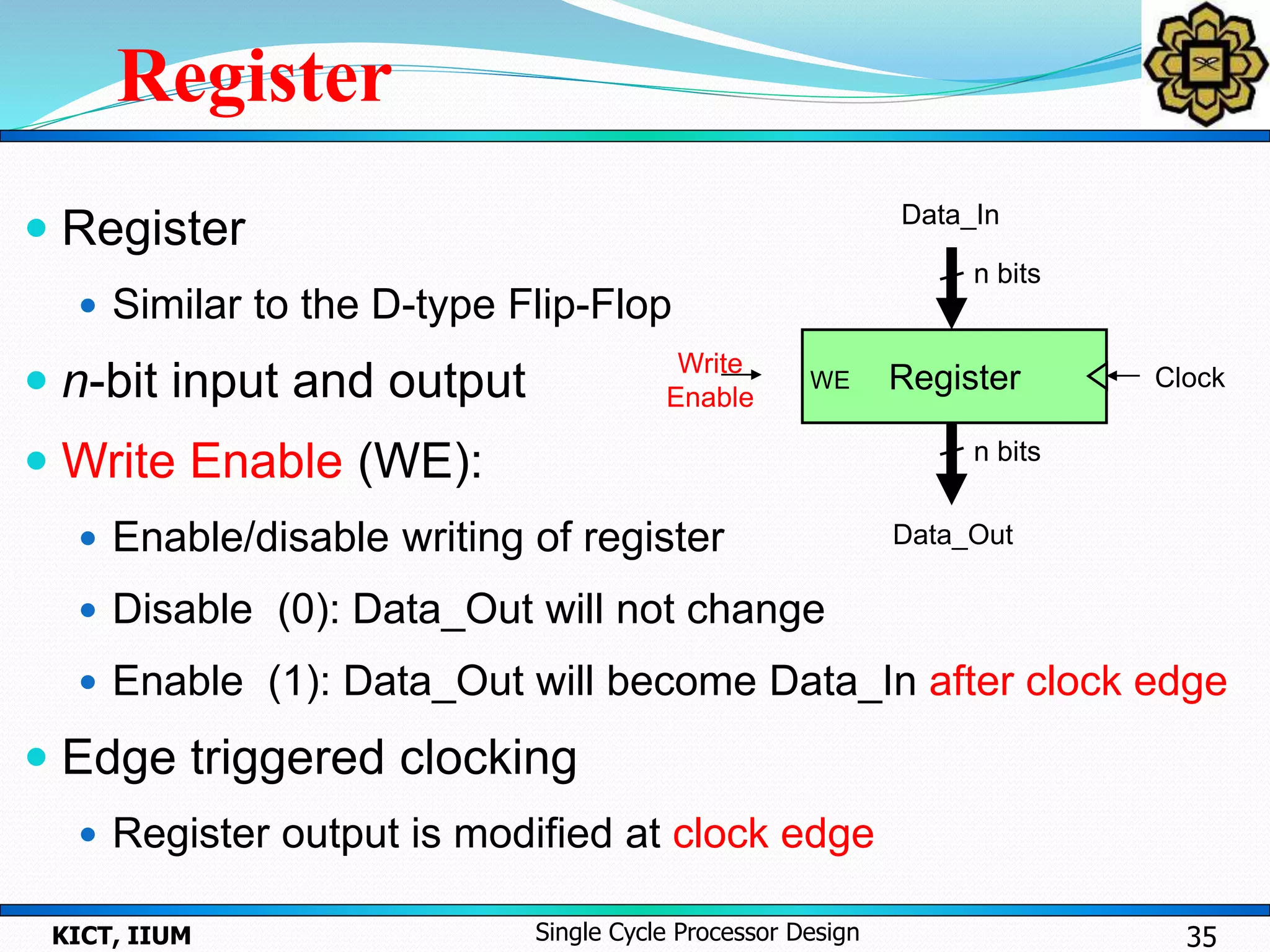 Single Cycle Processing | PPT