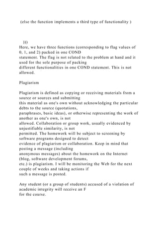 CSC388 Online Programming Languages Homework 3 (due b.docx