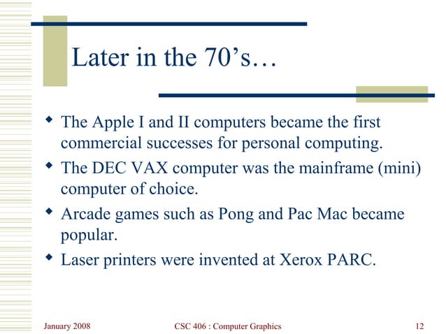 lecture1 introduction to computer graphics(Computer graphics tutorials) | PPT | Computing ...