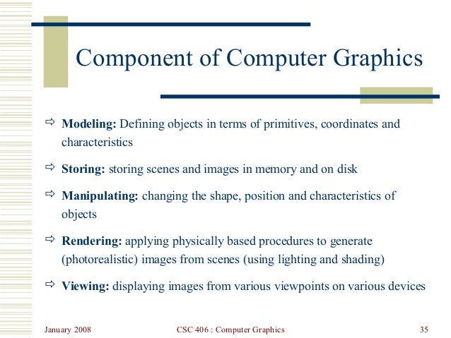 Lecture1 Introduction To Computer Graphics(computer Graphics Tutorial…