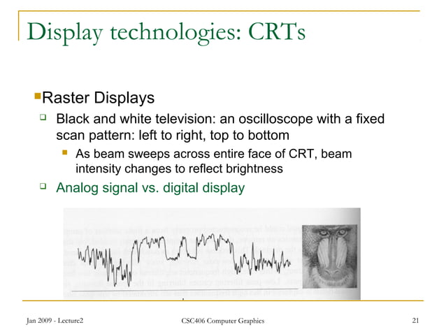 lecture2 computer graphics graphics hardware(Computer graphics tutorials) | PPT | Chemistry ...