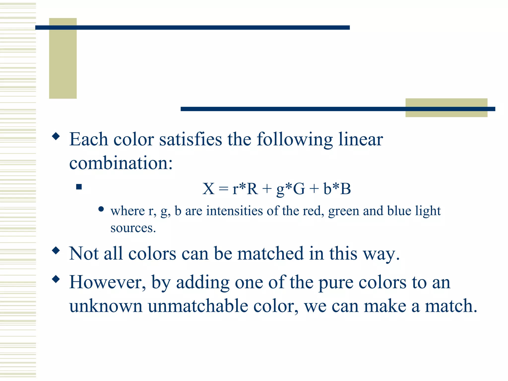 lecture3 color representation in computer graphics(Computer graphics ... lecture3 color representation in computer graphics(Computer graphics ...