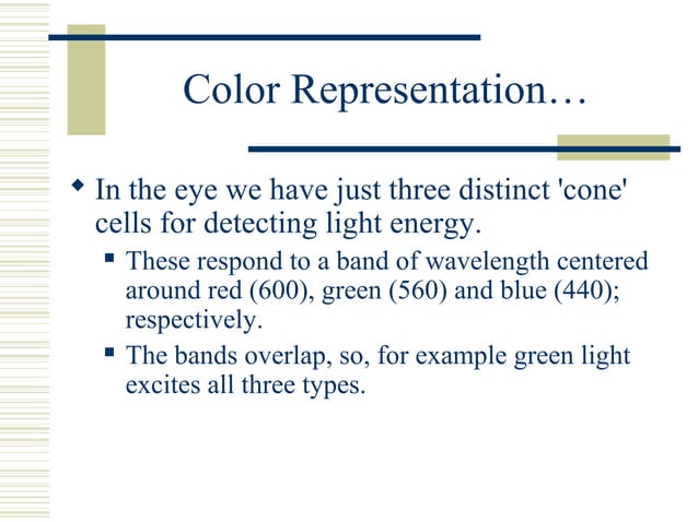 lecture3 color representation in computer graphics(Computer graphics ... lecture3 color representation in computer graphics(Computer graphics ...