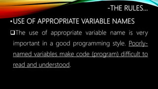STRUCTURED PROGRAMMING Chap2 | PPT