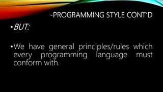STRUCTURED PROGRAMMING Chap2 | PPT