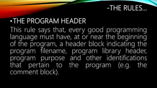 STRUCTURED PROGRAMMING Chap2 | PPT