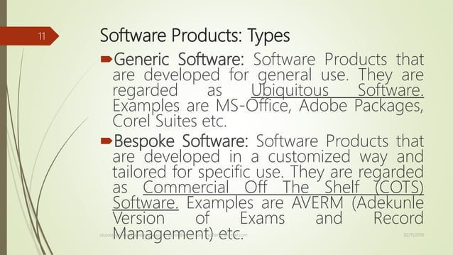 CSC426 - Software Engineering Lecture Note | PPT
