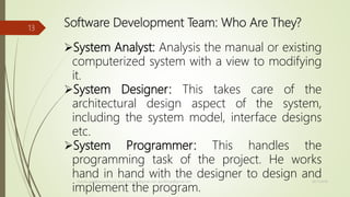 CSC426 - Software Engineering Lecture Note | PPT