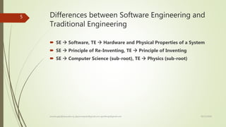 CSC426 - Software Engineering Lecture Note | PPT