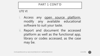 CSC426 - Software Engineering Lecture Note Cont'd | PPTX | Computer Software and Applications ...