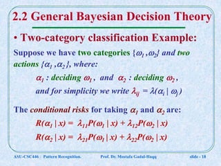 CSC446: Pattern Recognition (LN4) | PDF