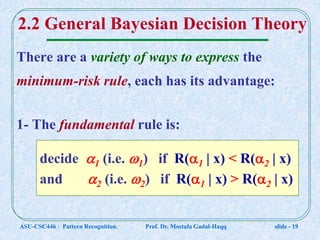 CSC446: Pattern Recognition (LN4) | PDF