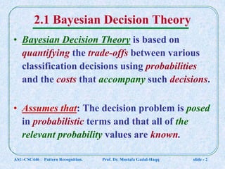 CSC446: Pattern Recognition (LN4) | PDF