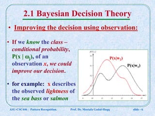 CSC446: Pattern Recognition (LN4) | PDF